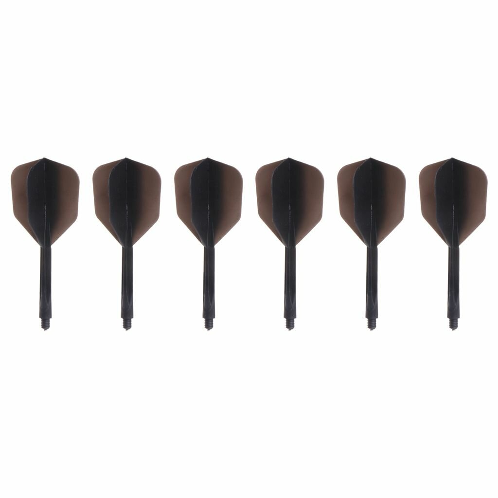 Дартс, Наконечники дартс 2BA - черные, 6 штук