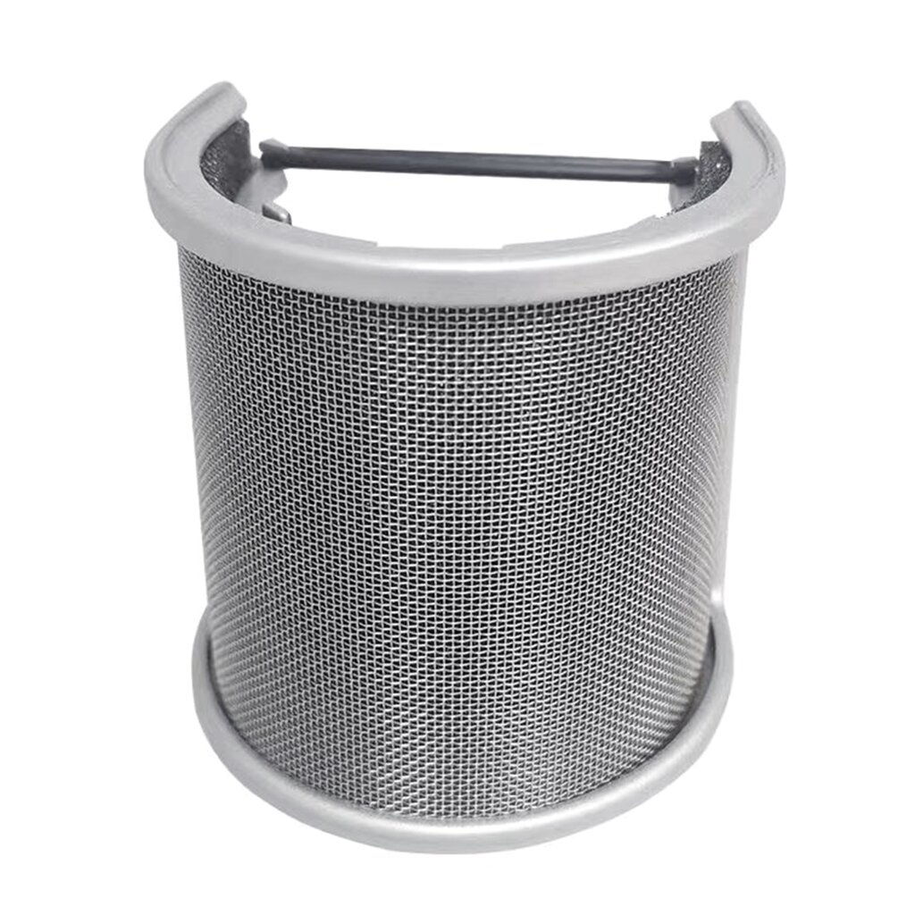 Поппинг-фильтр, двухслойный металлический сетчатый слой, крышка ветрового стекла микрофона, аксессуары для защиты ручного микрофона