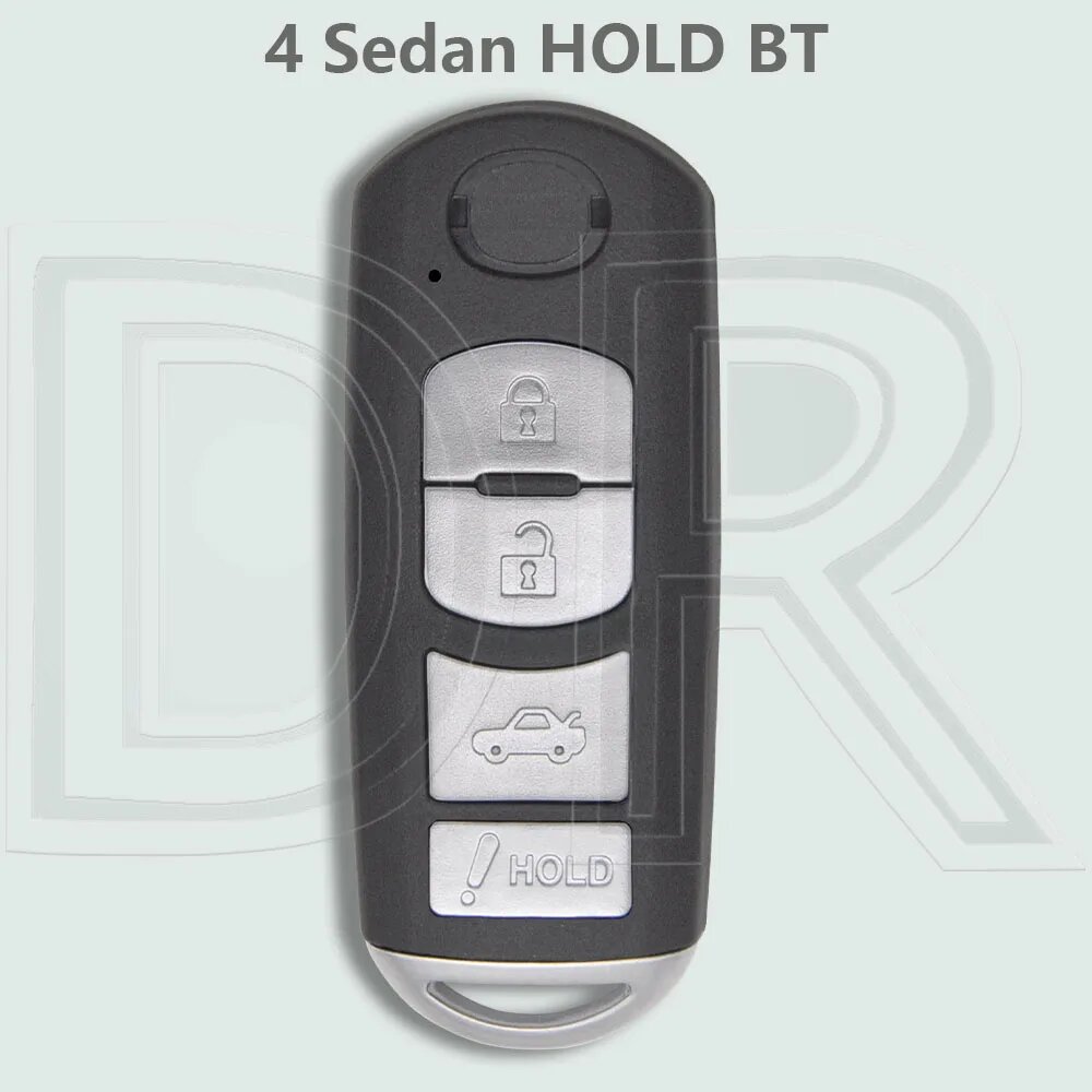 Сменный ключ для Mazda 3 5 6 CX-3 CX-4 CX-5 CX-7, 4 Sedan HOLD BT, With Blade A