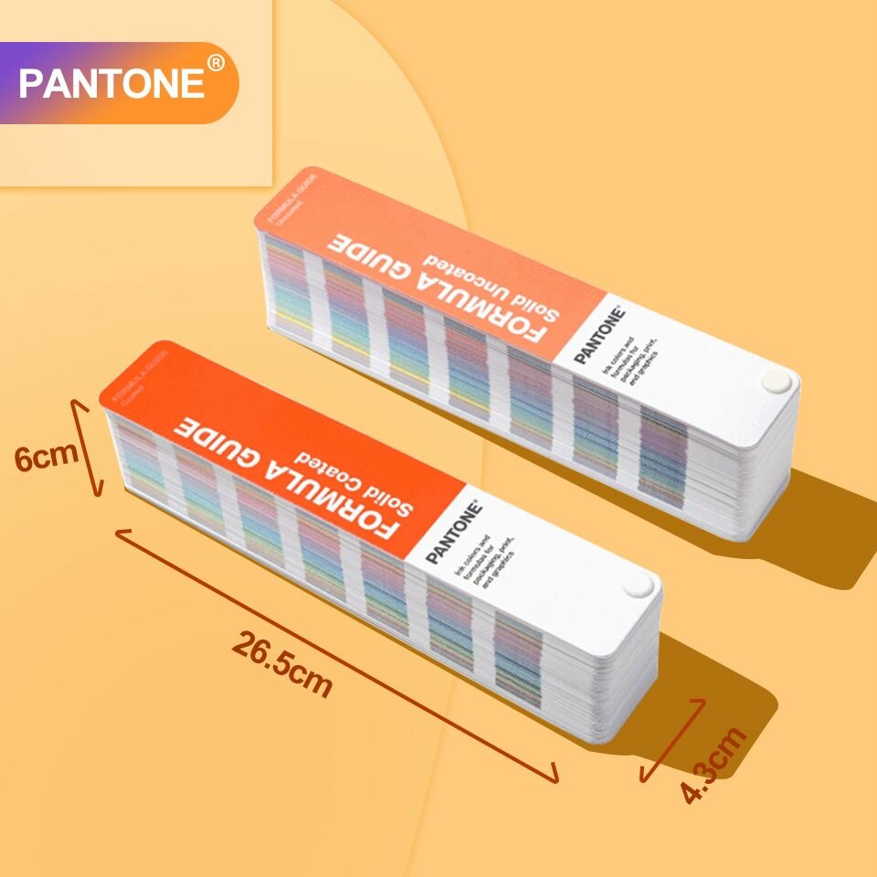 Каталог PANTONE GP1601B по стандартный (Formula Guide) цветовая COATED & UNCOATED
