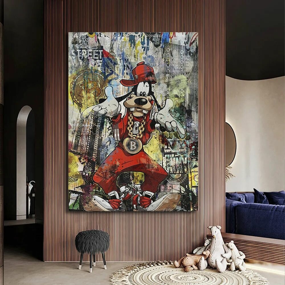 Картины в офис, постер мотивация, из коллекции "Деньги", 60х80 см.