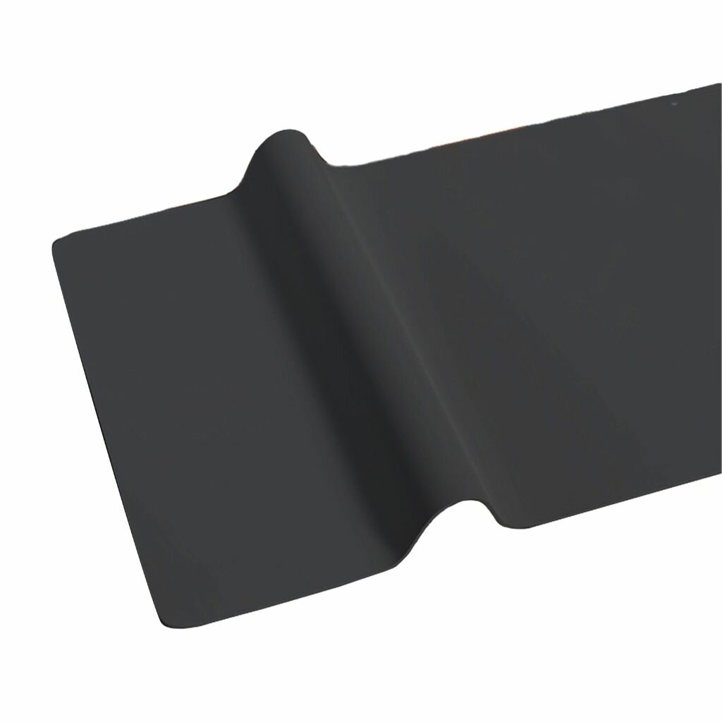 Скатерть, Скандинавская водо- и маслоотталкивающая кожаная скатерть - черная - 40x100 см, 1 шт.