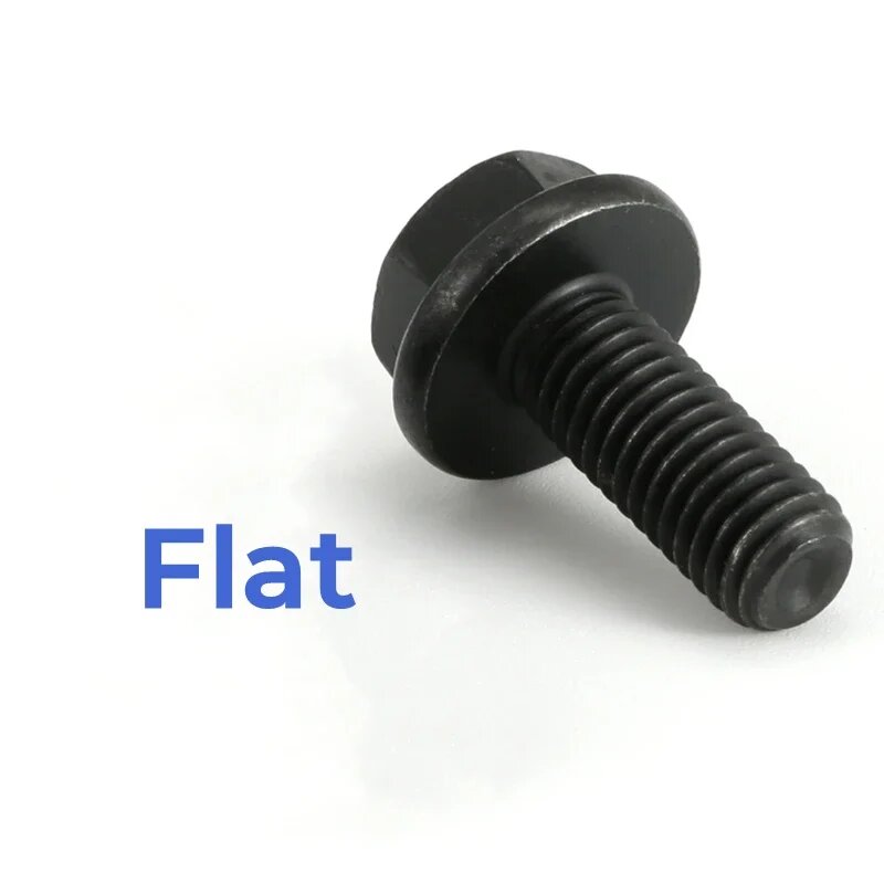 Фланцевые болты из углеродистой стали M5 M6 M8 M10 M12 M14 M16