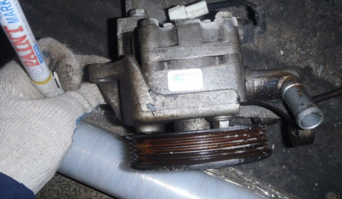 Насос гидроусилителя Legacy Outback (B12) Subaru 34401AE03A