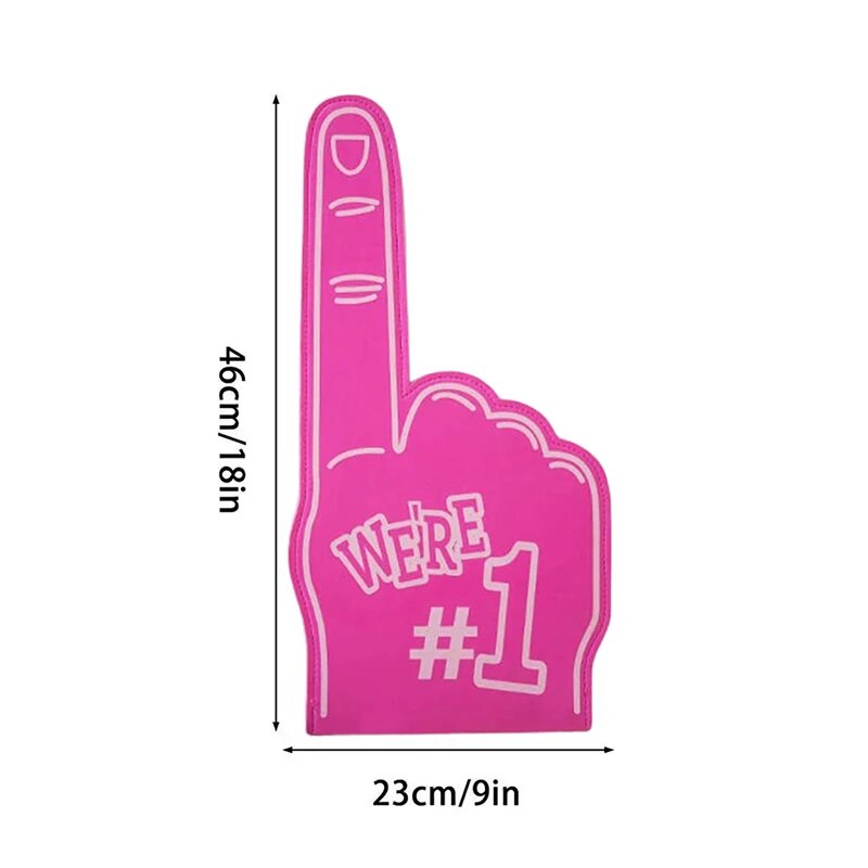 Пенопластовые пальцы для болельщиков Розовый, Pink