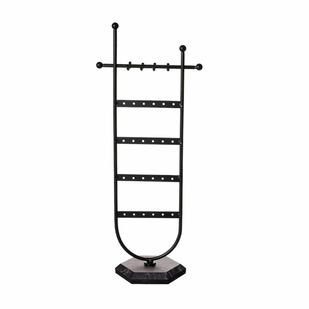 Подставка для ювелирных изделий U-образная железная стойка хранения серег, ожерелья, браслета, органайзер, витрина, держатель, столешница