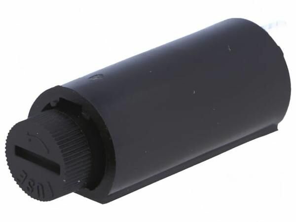 Держатель предохранителя PROFFUSE ZH24-H вертикальный на плату, 5x20 мм