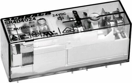 Реле TE Connectivity Ltd 4-1415053-1 Реле безопасности 3xNO+1xNC 8A 250В AC катушка 24В DC 1шт