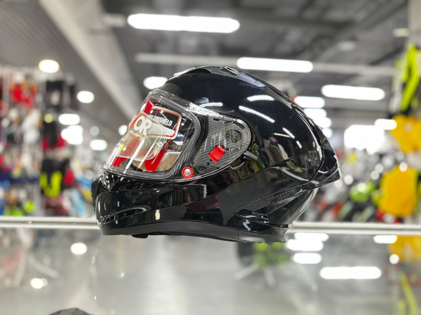 Мотошлем (интеграл) AXOR STREET SOLID-E (чёрный), Сертификация – ECE R-22.06 (Европа) DOT FMVSS NO. 218 (США)