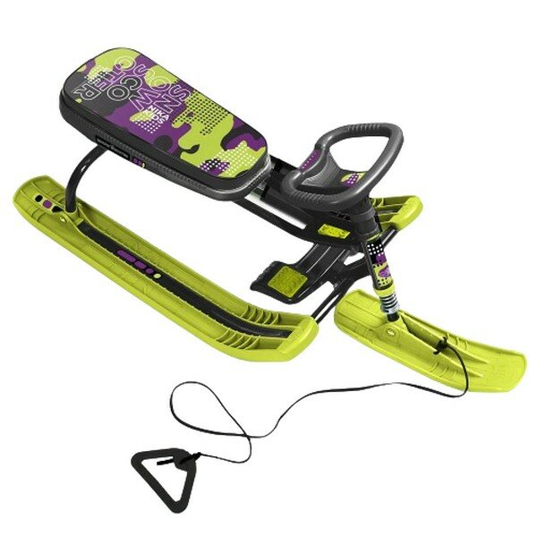 Снегокат Nika Тимка спорт 1+ камуфляжный фиолетовый ТС1+/КФ