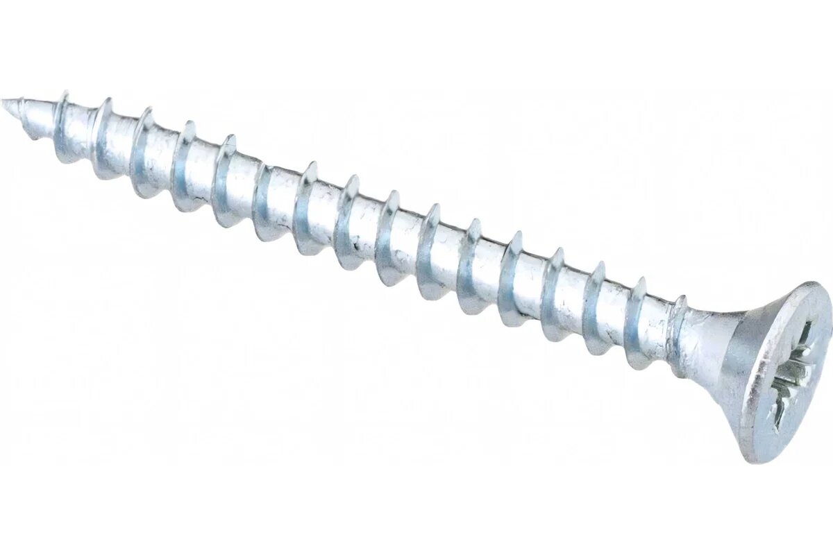 Стройбат универсальные оцинкованные саморезы 3.5х40 мм, 200 шт для крепления металла и дерева