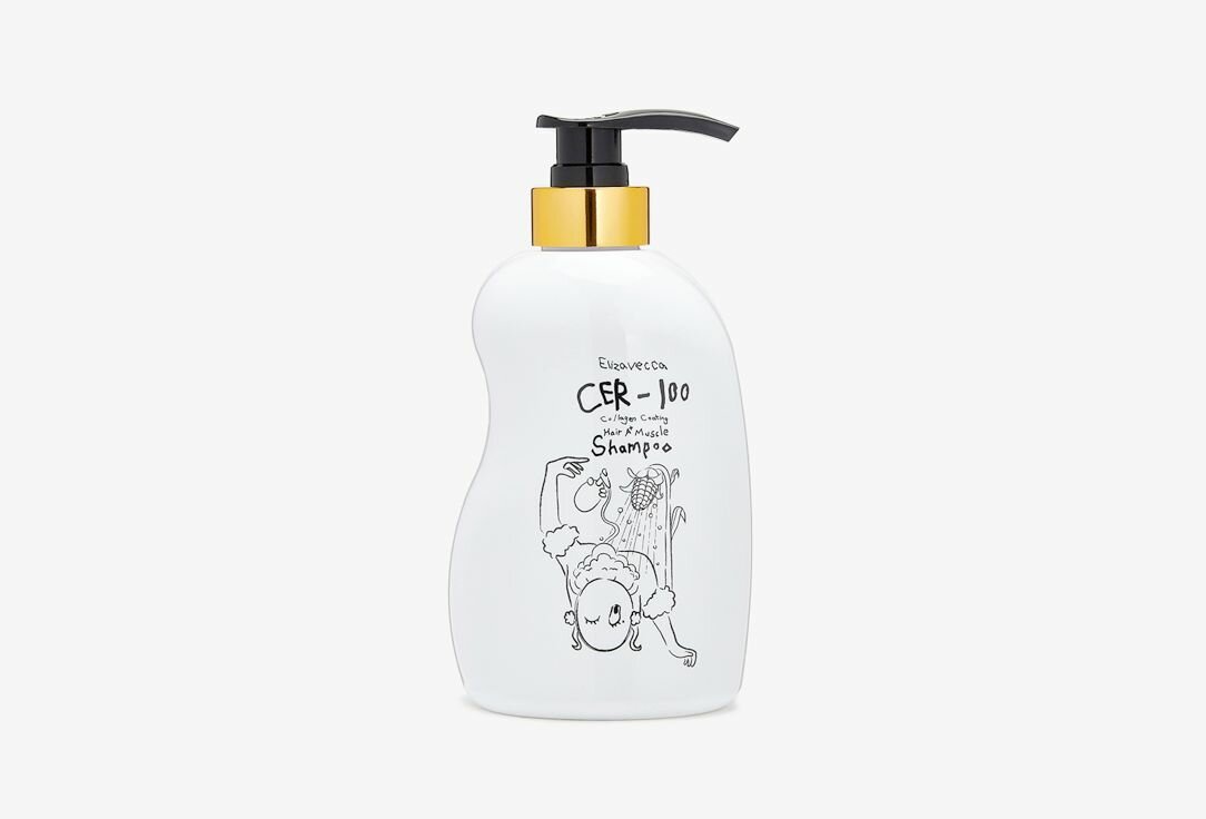 Шампунь для волос ELIZAVECCA CER-100 Collagen Coating Hair Muscle Shampoo 500 мл
