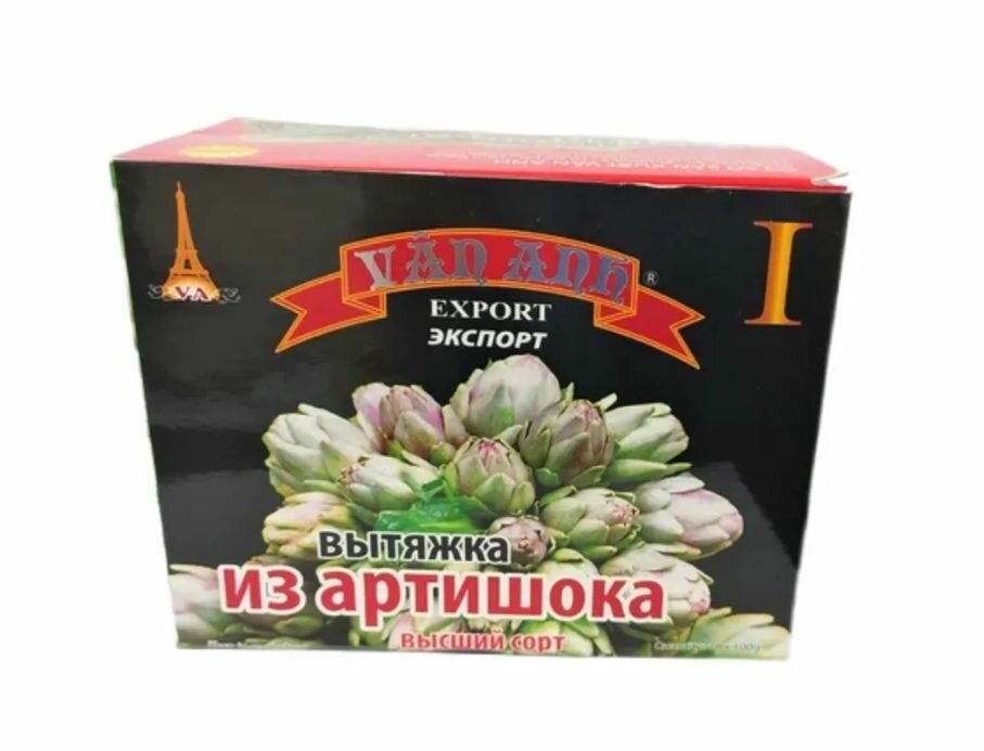 Вытяжка из артишока желе 100г Вьетнам Помощь печени