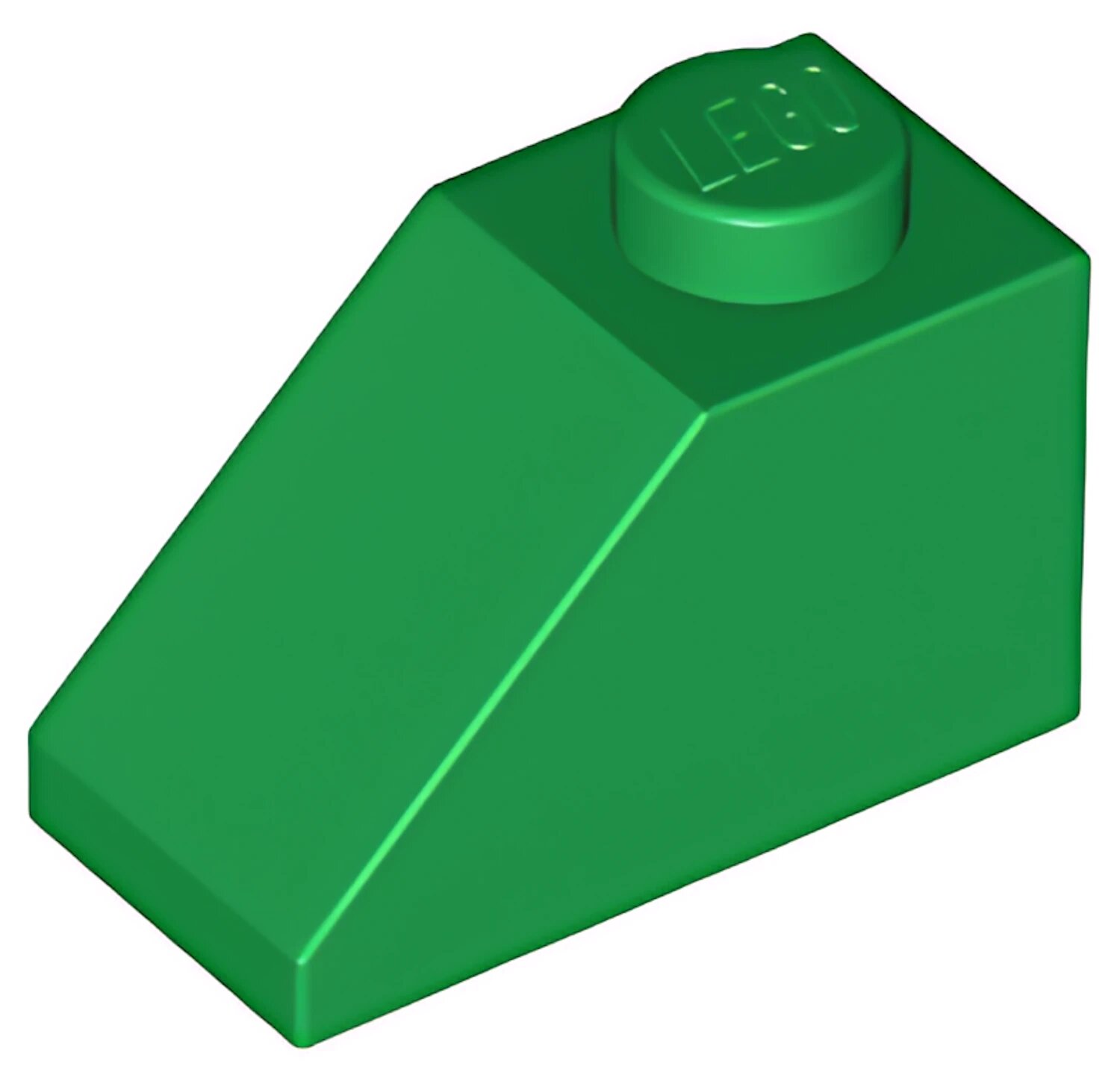 Деталь LEGO Slope 45 2 x 1 3040 Green U