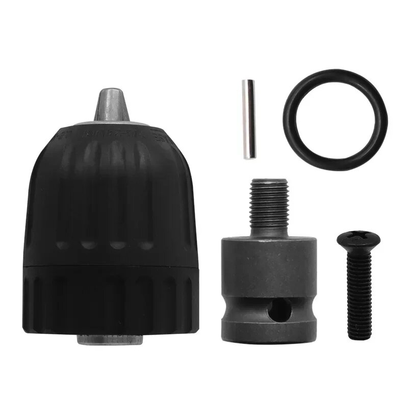 Ударная дрель, электрический молоток, адаптер, электрическая бесключевая дрель, патрон, головка 3/8-24UNF 0,8-10 мм, электрический ключ, конверсионная головка