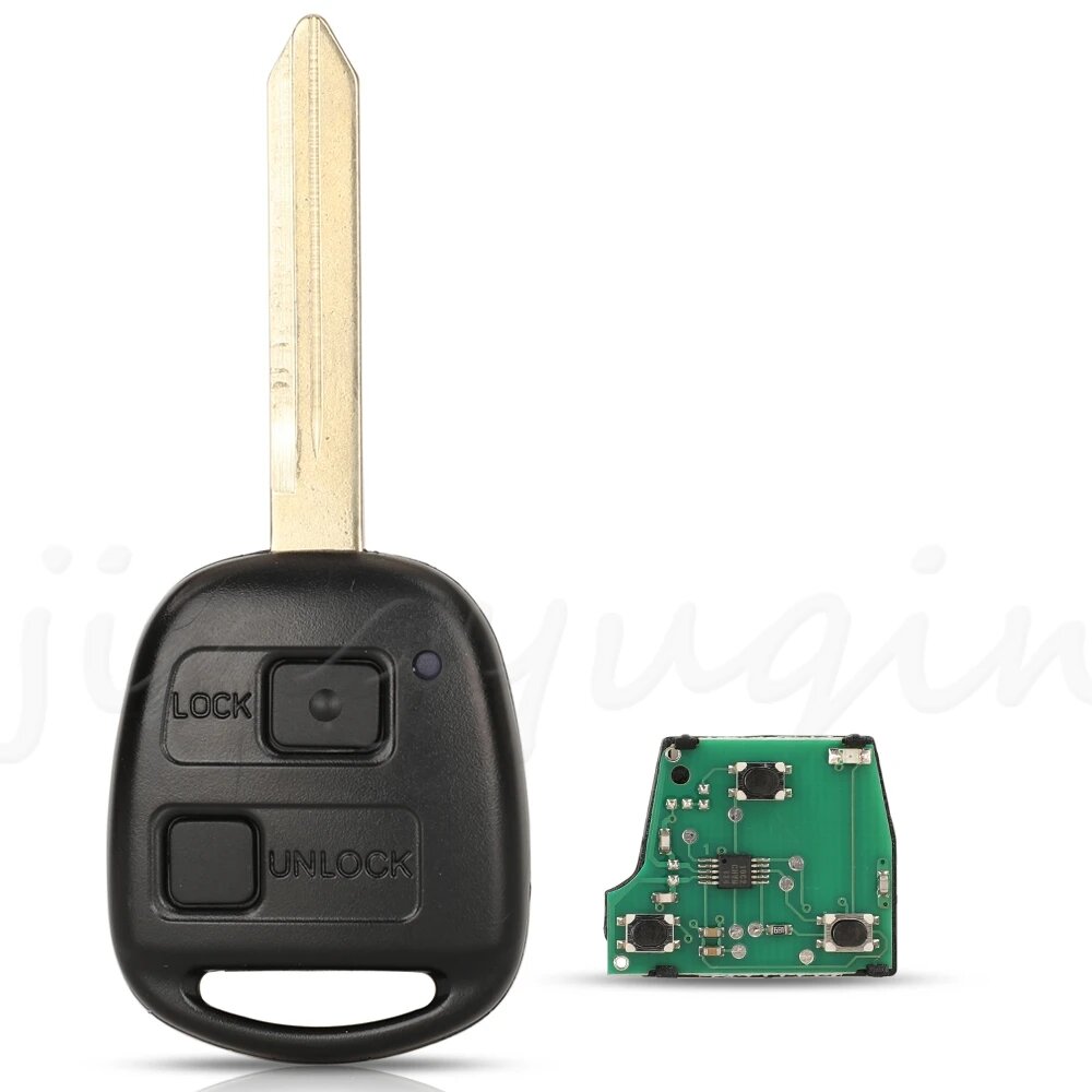 Ключ для Toyota Yaris Avensis 2003-2011, 3 кнопки, без чипа