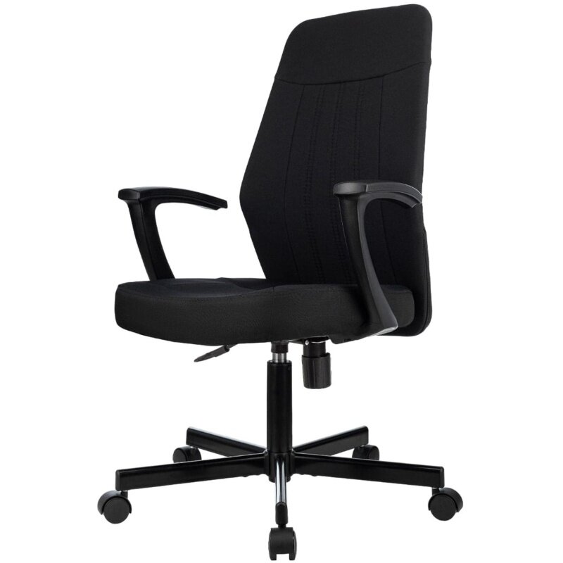 Кресло офисное Easy Chair модель 224 PPU, цвет черный, материал металл (1925033)