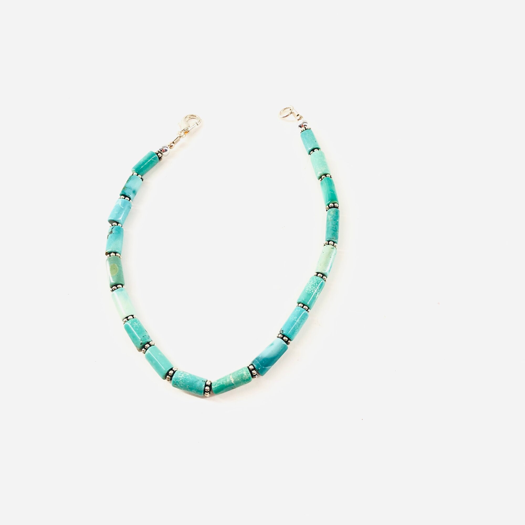 Браслет-нить, бирюза