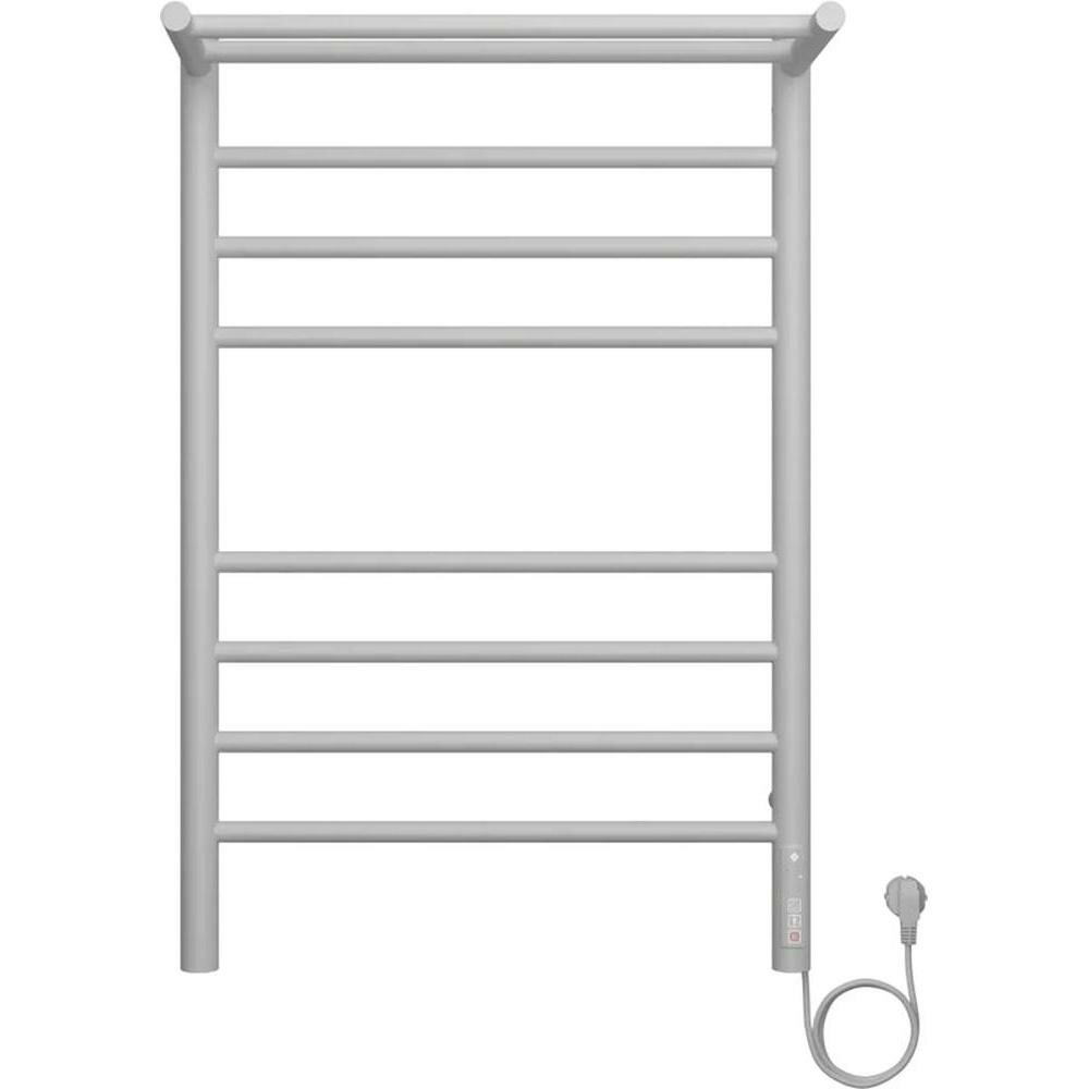 Полотенцесушитель электрический с полкой Terminus Аврора П8 50х80 КС 903, белый матовый