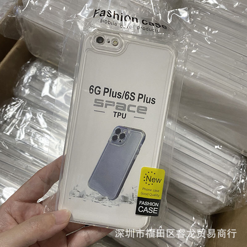 Защитный чехол "Apple 6plus/6sp space shell", прозрачный, для iPhone 16, 16Promax, 15, 13PM/P