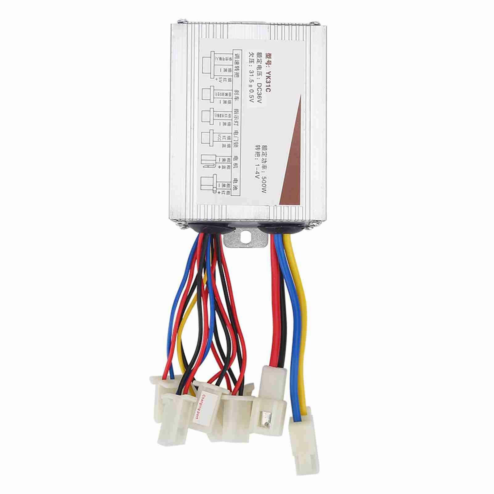 Коробка регулятора почищенная щеткой мотором 36V 500W для электрического велосипеда Scooter E bike