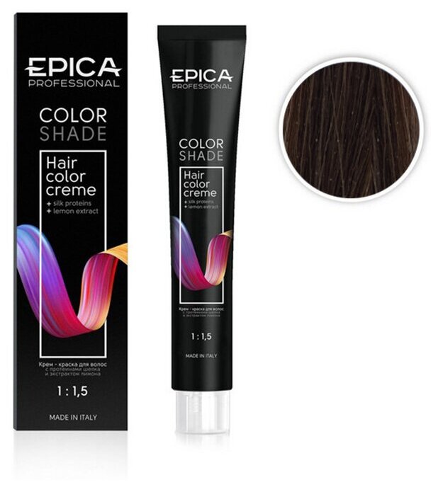 EPICA PROFESSIONAL Colorshade Крем-краска 7.73 русый шоколадно-золотистый, 100 мл.