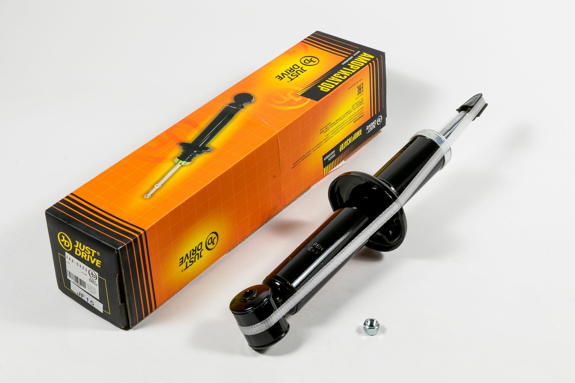 JUST DRIVE Амортизатор газомаслянный задний для AUDI 100+Avant, Quattro (44, 44Q, C3, 4A_, C4) 87-, 200+Avant (44, 44Q) 86-, A6+Avant (4A_, C4) 94-;