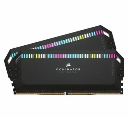 Оперативная память Corsair Dominator Platinum (CМT64GX5М2X5600С40) DIMM DDR5 64 ГБ - 2 шт, 5600 МГц