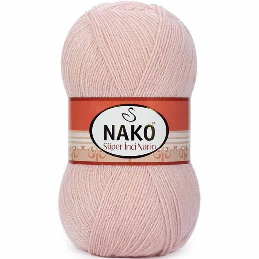 Пряжа Nako SUPER INCI NARIN 1479 св. пудра (5 мотков)