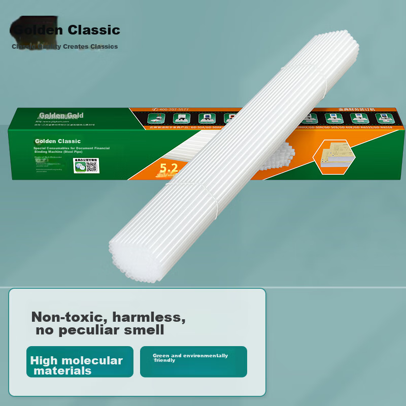 GOLDEN Binding Machine Binding Tube, Financial Binding Machine Rivet Tube, 5.2mm