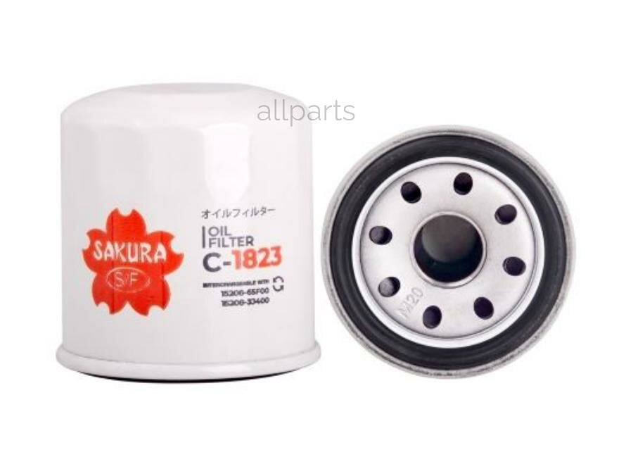 SAKURA C1823SBP Sakura Фильтр масляный C1823SBP