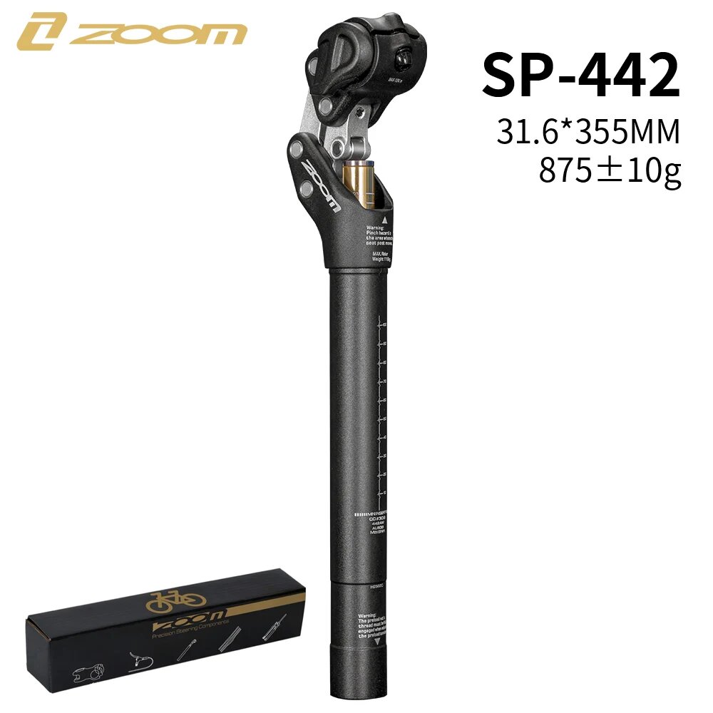 ZOOM SP-442 подседельный штырь 31.6MM, 355MM
