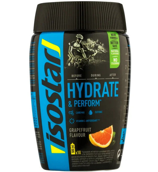 Напиток ISOSTAR Hydrate & Perform Powder 400г, Лимон