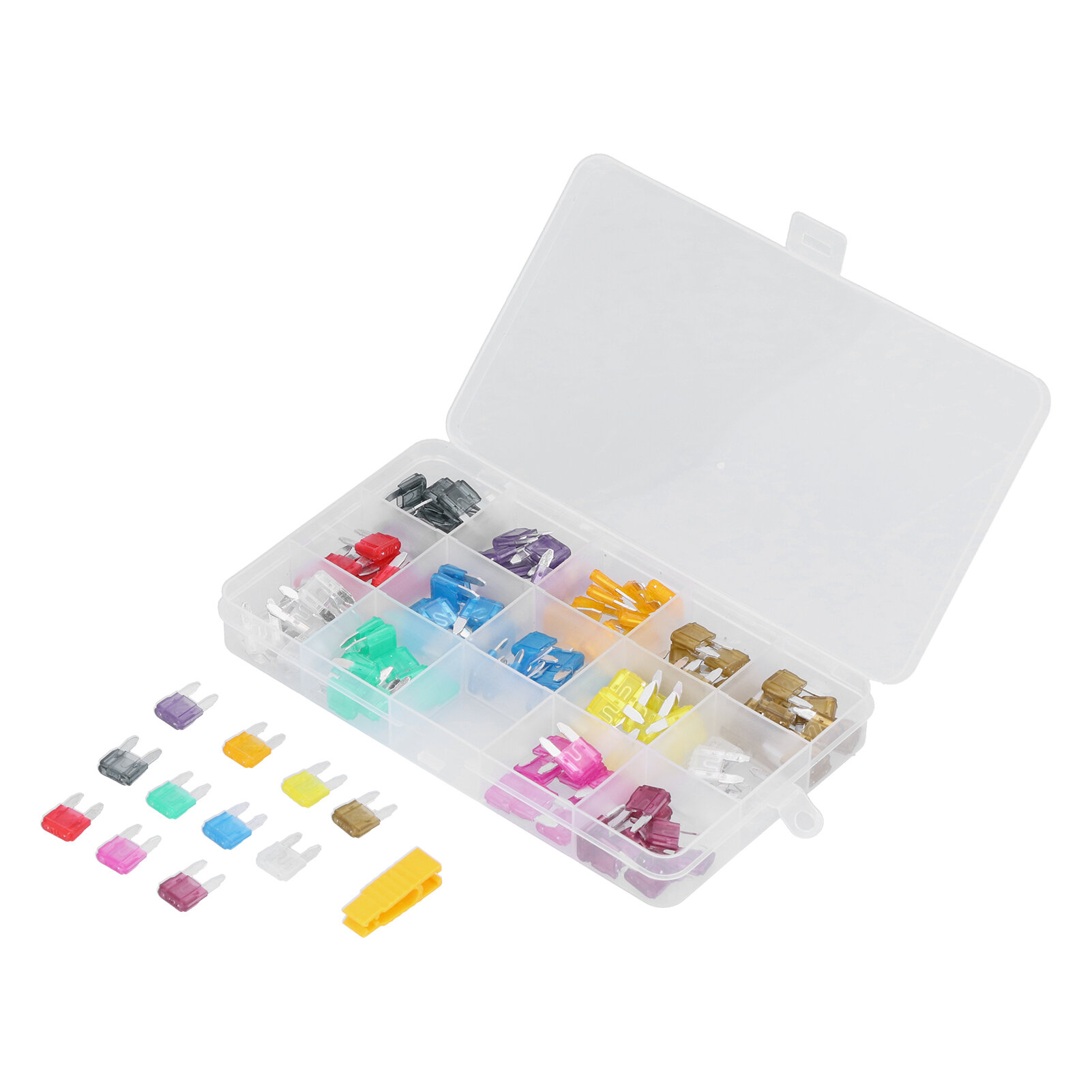 140 шт автомобильный предохранитель Mini Small BladeType в ассортименте для лодок, грузовиков, мотоциклов, автомобилей