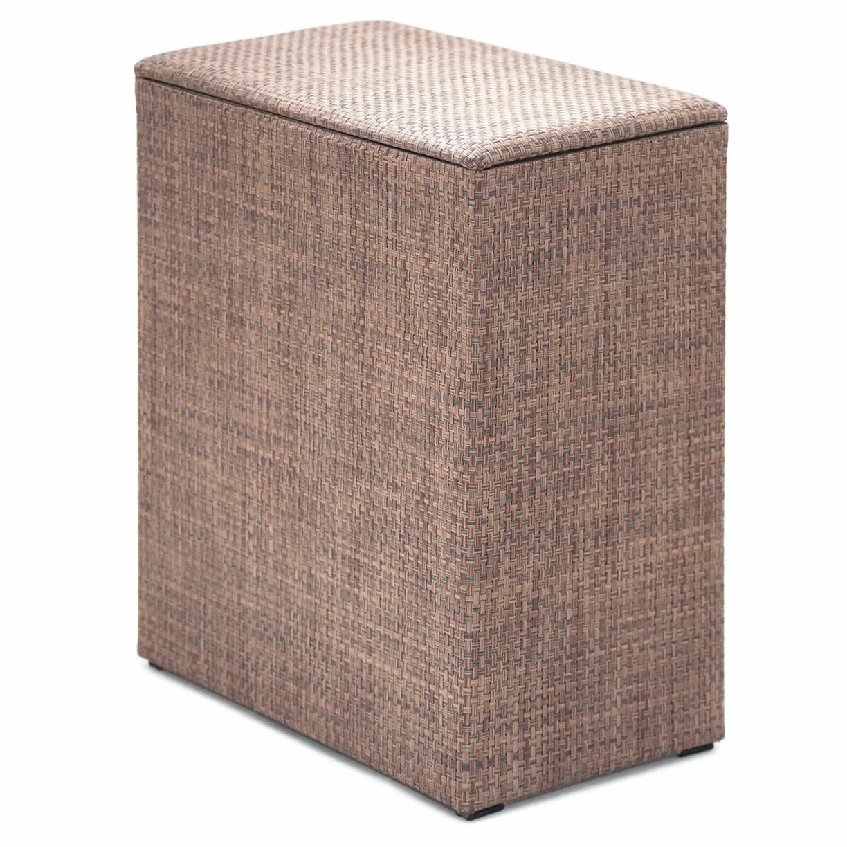 Корзина для белья "CASY HOME" HB-011, коричневая, 46x27x53 см