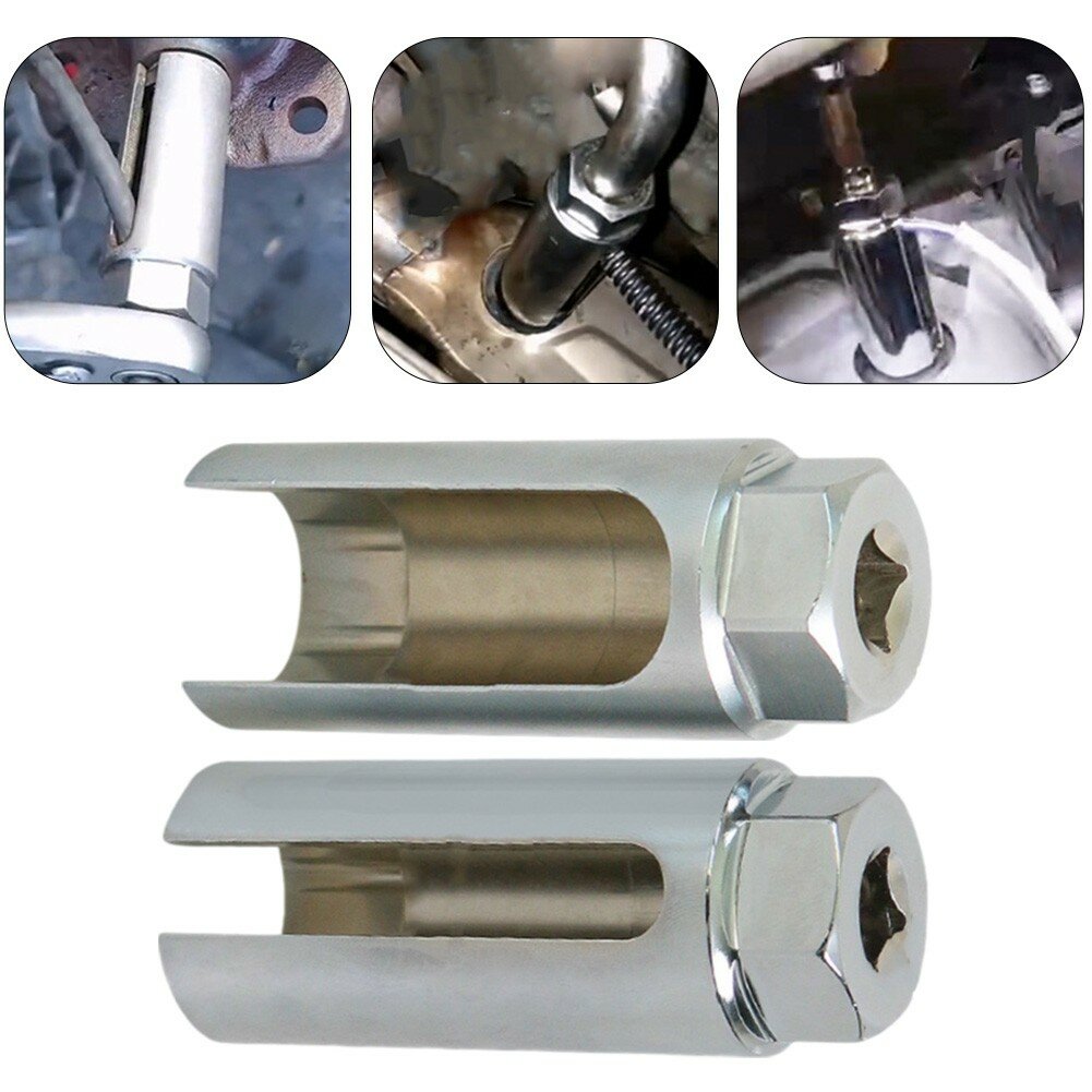 OZ-URJSH 22 мм гнездо датчика кислорода ключ для снятия датчика кислорода 3/8 для различных моделей автомобилей