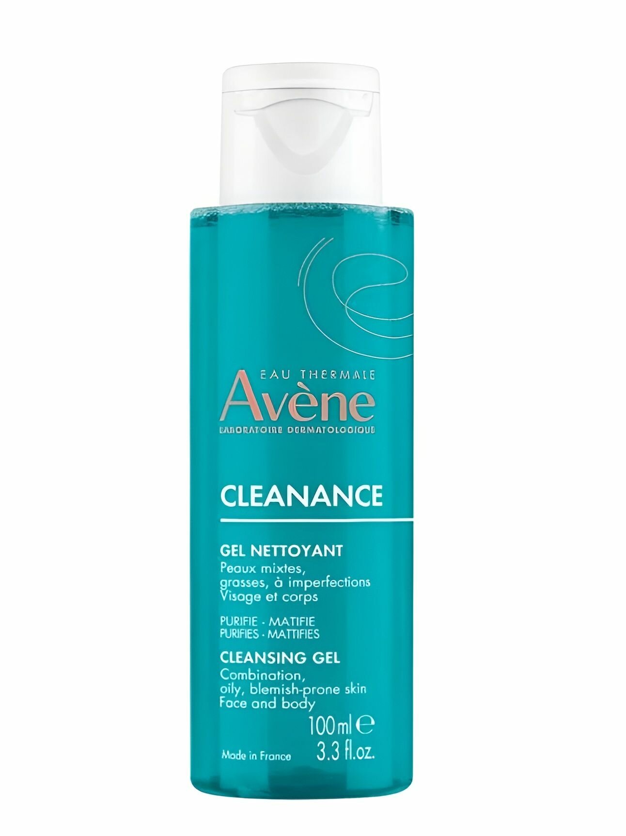 Авен Клинанс Гель очищающий матирующий,100 мл (Avene Cleanance Gel nettoyant)
