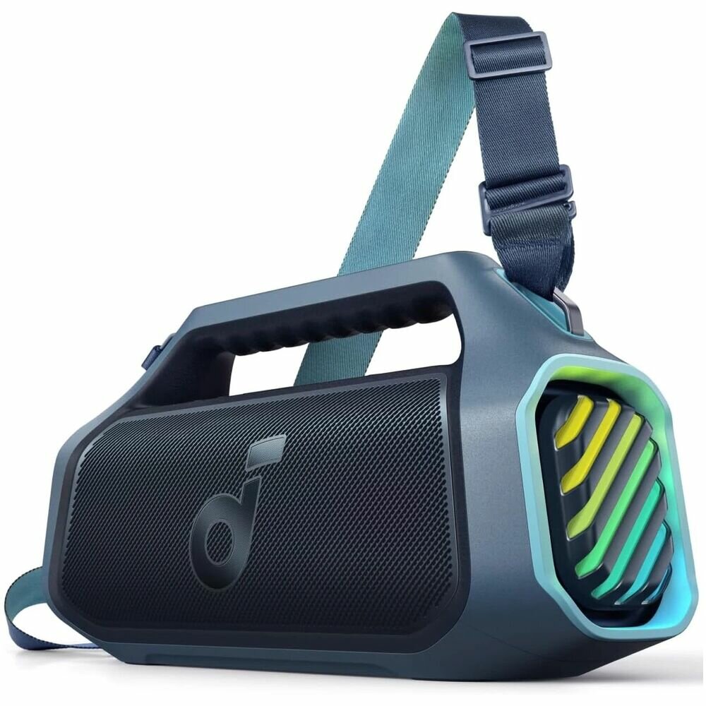 Портативная bluetooth-колонка Anker Soundcore Boom 2 Plus Blue