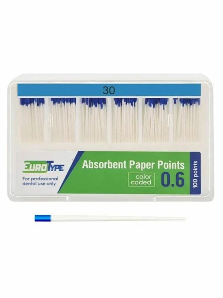 Абсорбенты конус 06 №30, (100шт), EuroType