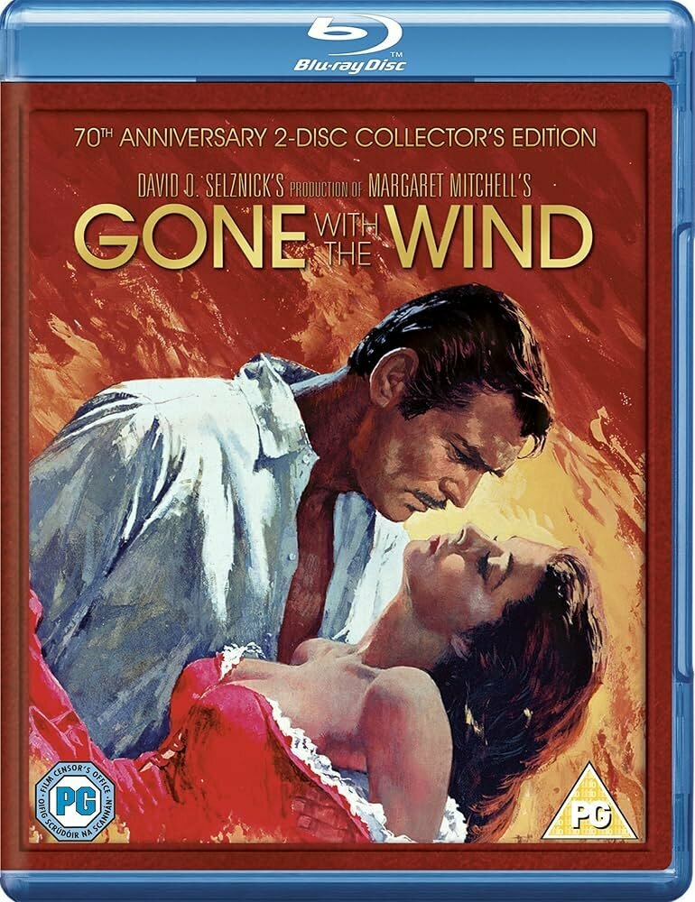Унесенные ветром (1939) Blu-ray (блю-рей) 8 премий Оскар!