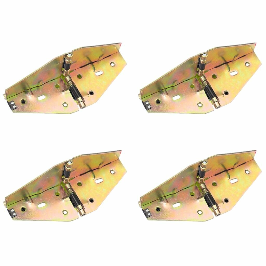 (4шт) Складной круглый столик-бабочка с откидной петлей-большой