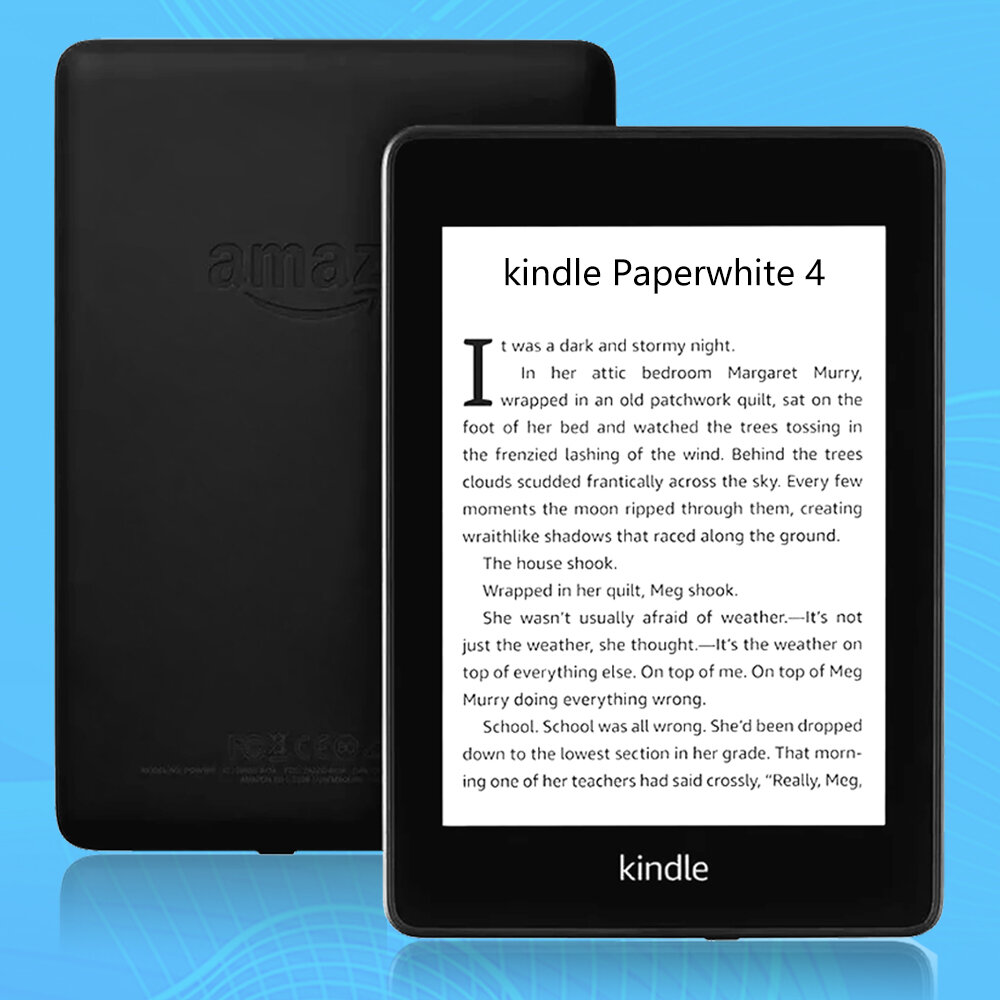 Электронная книга Amazon Kindle Paperwhite 4, 32 Гб, с подсветкой, черная, сверхнизкая цена