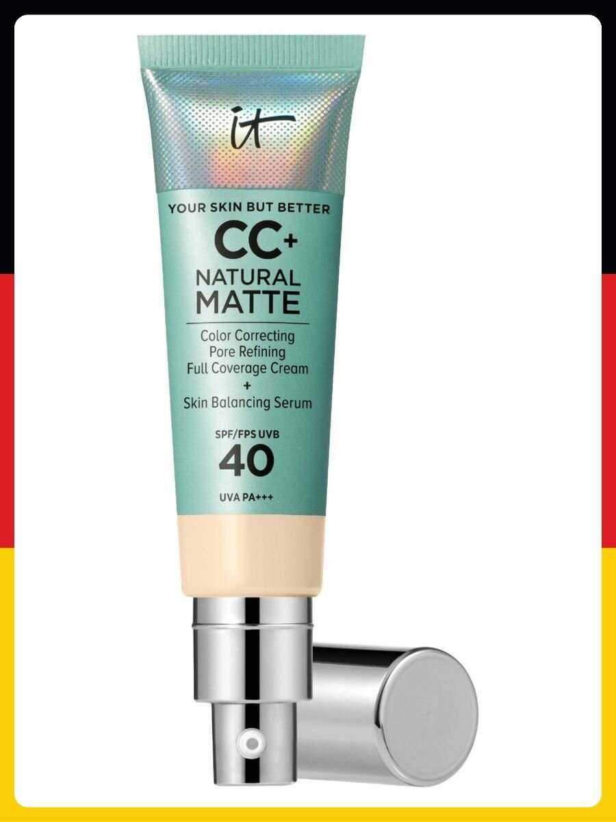 CC-средство IT Cosmetics CC+ Natural Matte Foundation Fair WARM