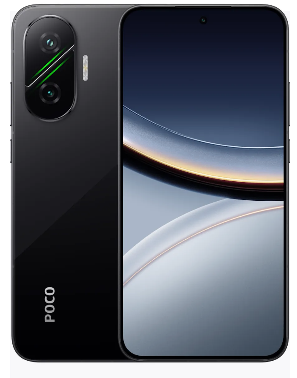 Смартфон Xiaomi POCO F7 5G 12/256GB, Dual nano SIM, Black (черный) (EU)