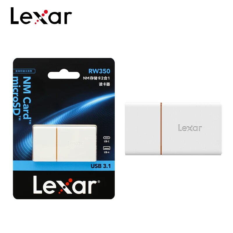 Lexar 2 в 1 кардридер USB 3.1