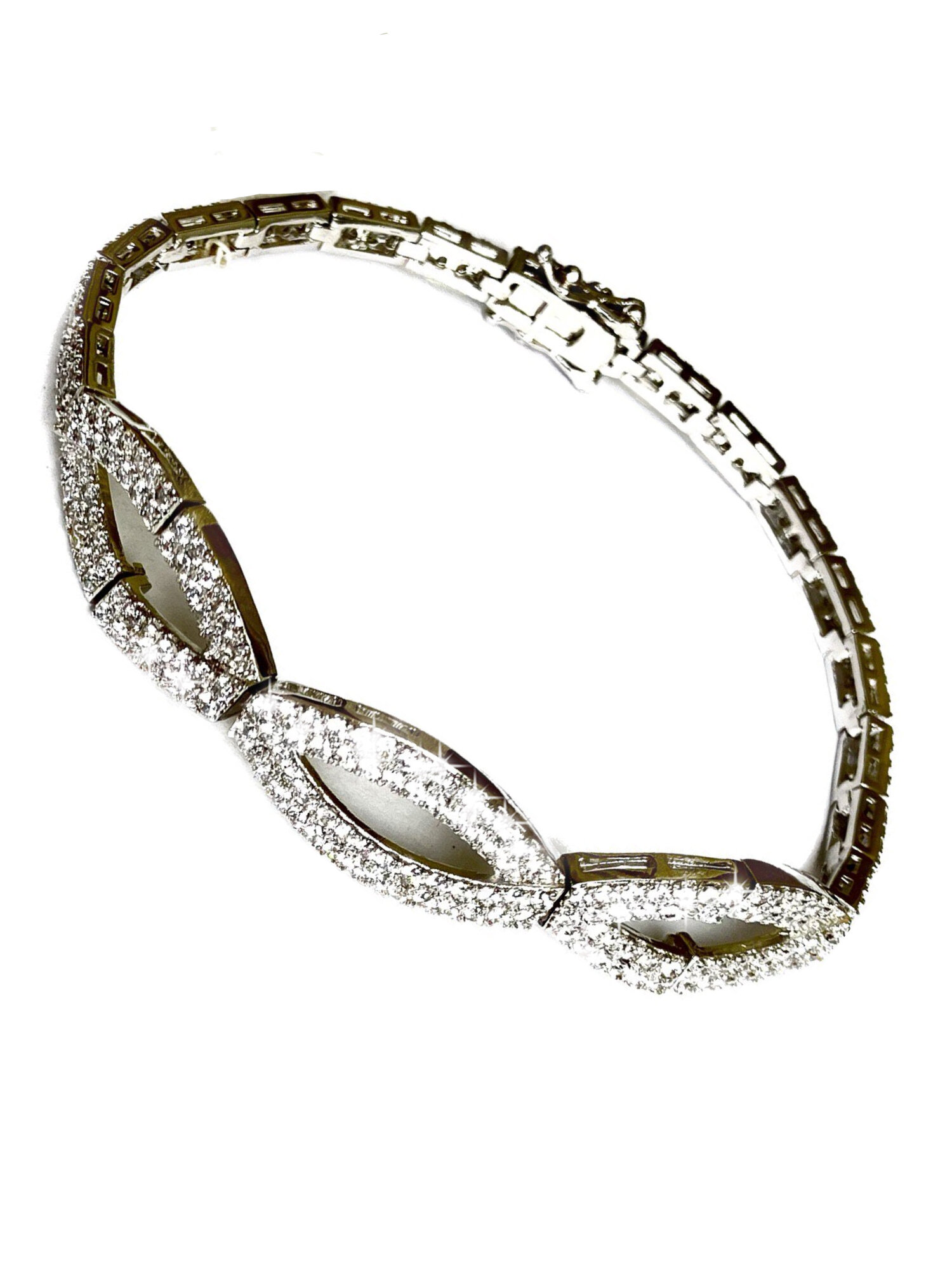 Браслет, фианит