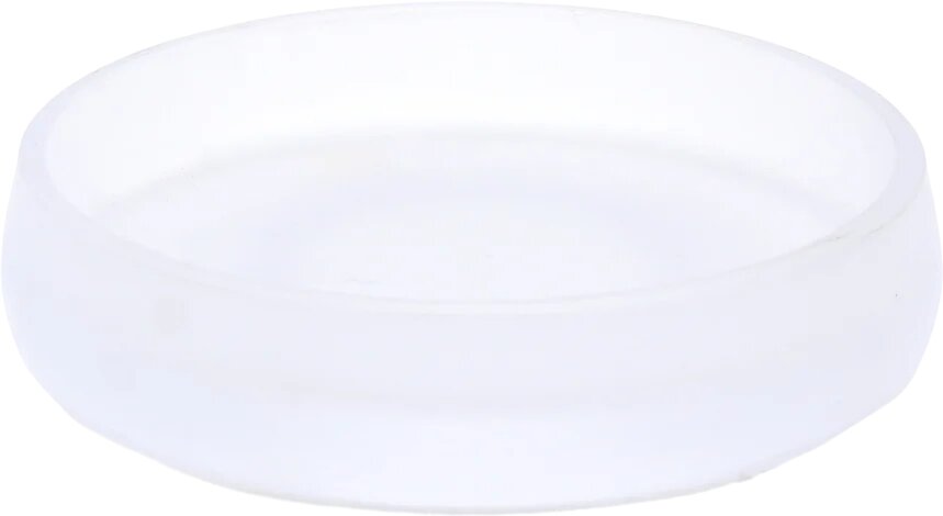 Мыльница Ridder Victoria 2245300 стеклянная, настольная, круглая