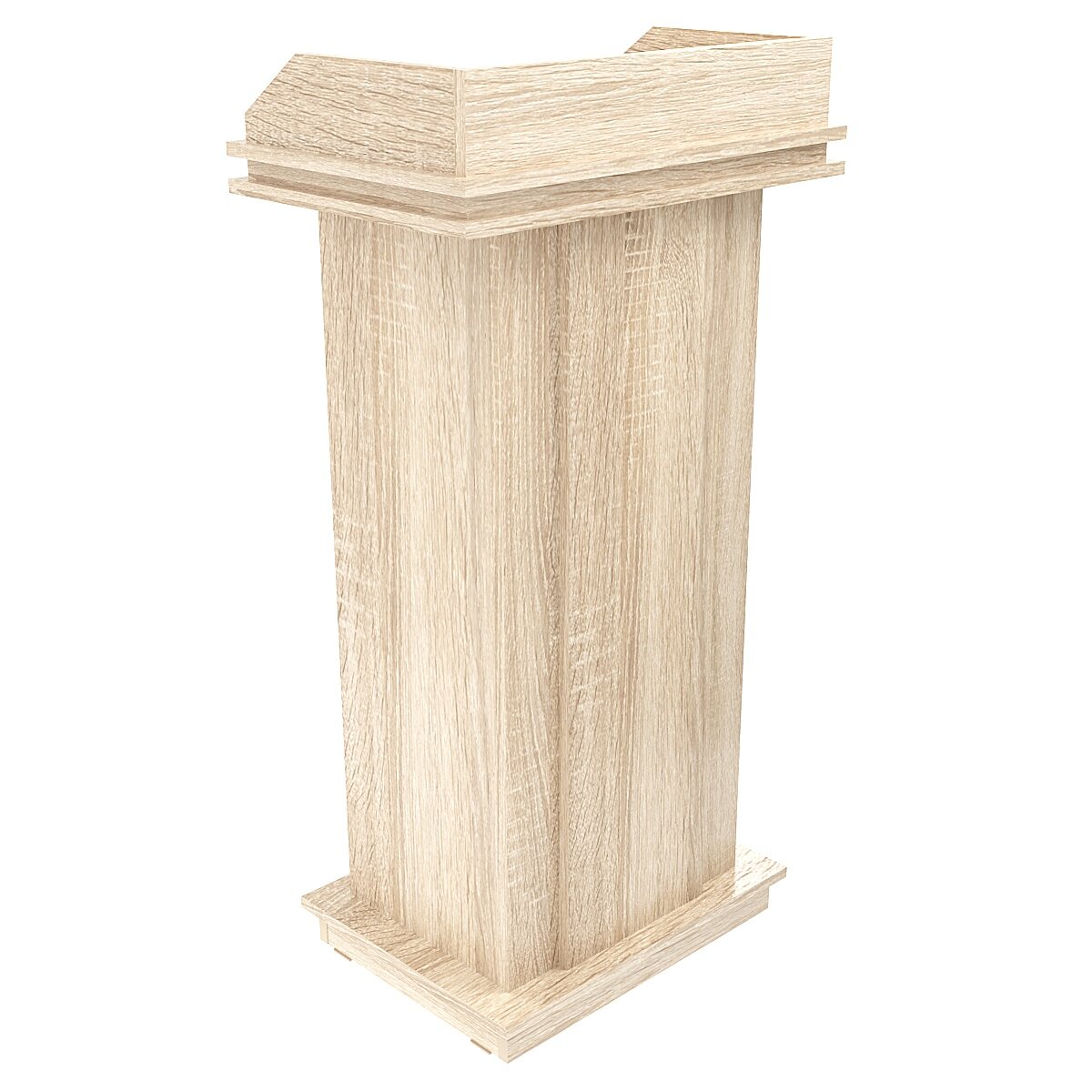 Трибуна-кафедра для выступлений Конференс №15, Дуб Сонома. Производство товара - компания ТОБ.