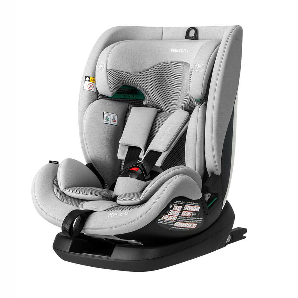 Welldon Encore PRO, автокресло от 1 до 12 лет гр.1-2-3 (9-36 кг), цвет Moonstone