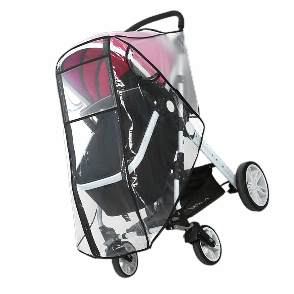 Дождевик для коляски, прозрачный щит, дышащий дизайн, устойчивый к разрыву плащ, легкий детского автомобиля